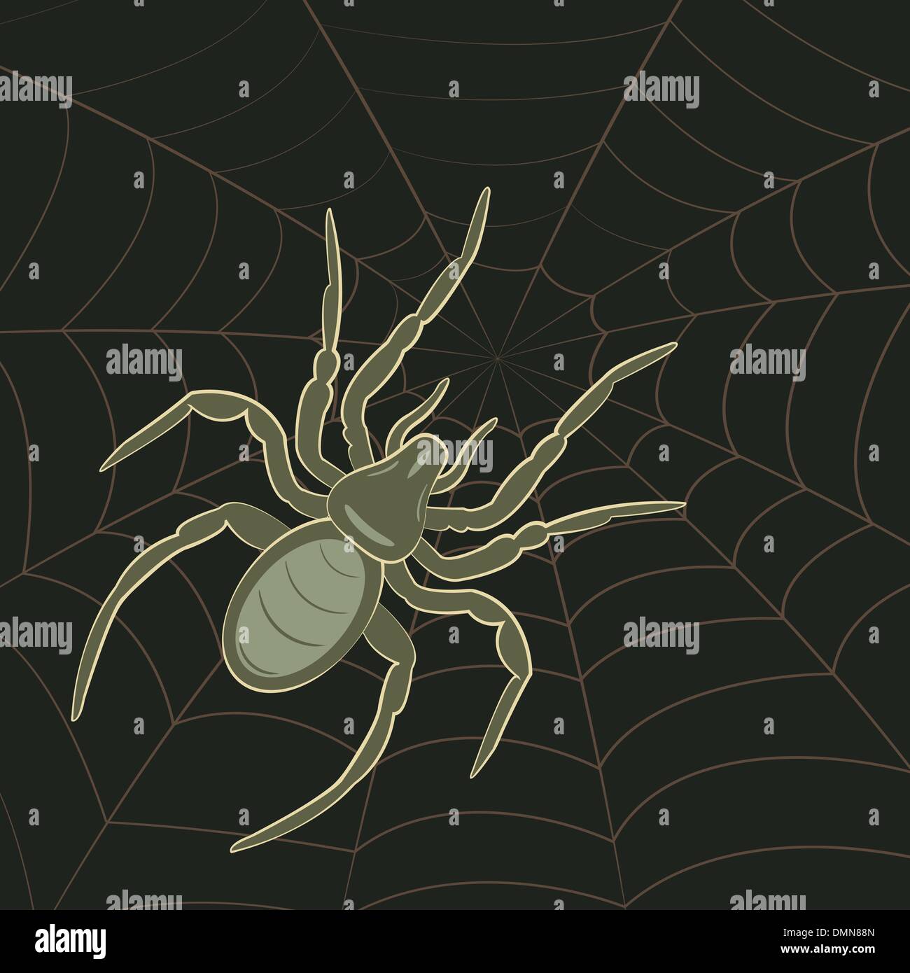 Web trap insect Stock Vector Images - Alamy