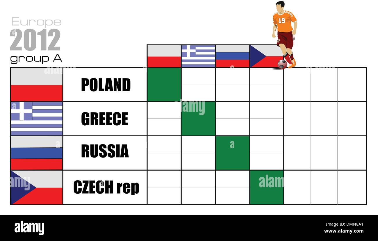 Czech football Stock Vector Images - Alamy