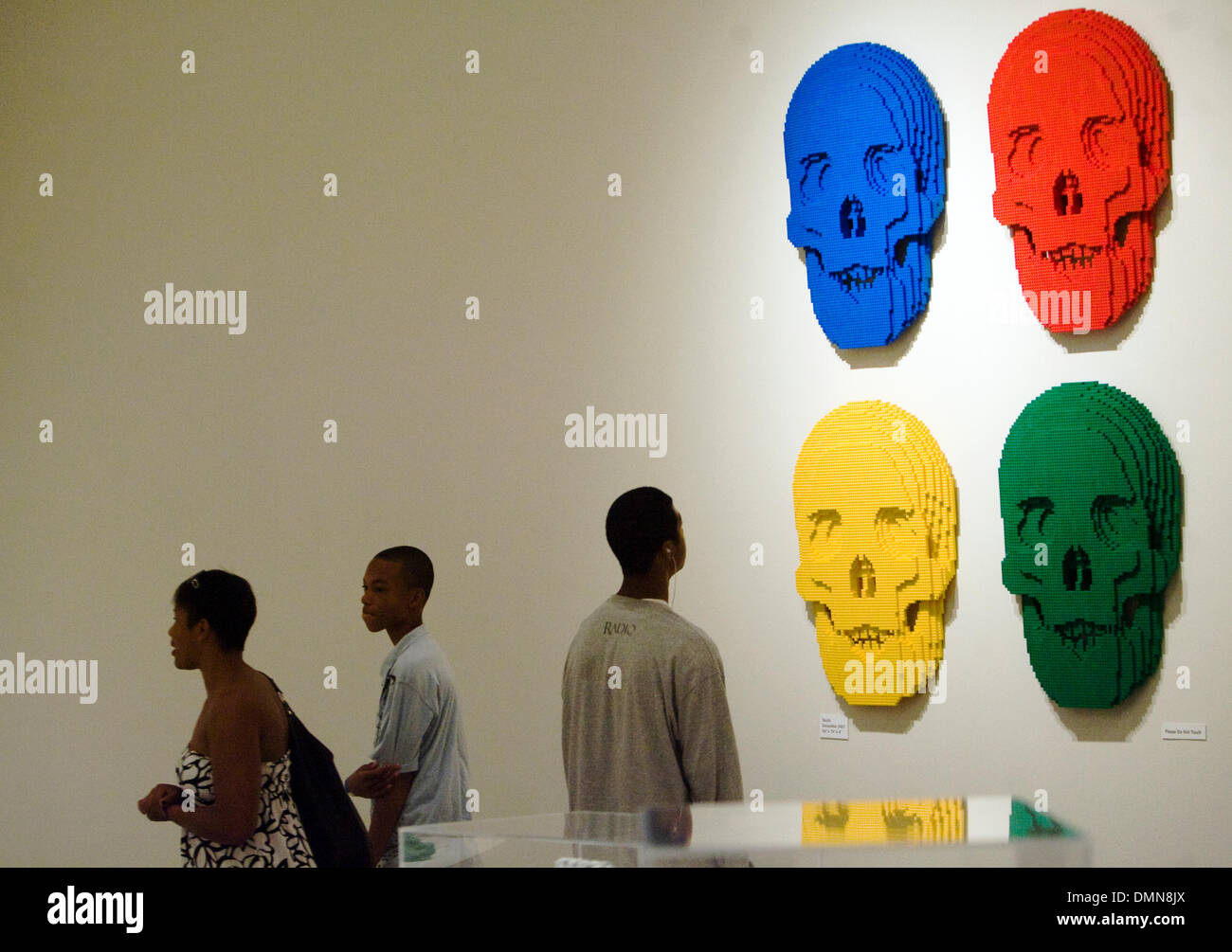 Linneth Clay, 35, left to right, her son Romario Lalor, 12, and nephew ...