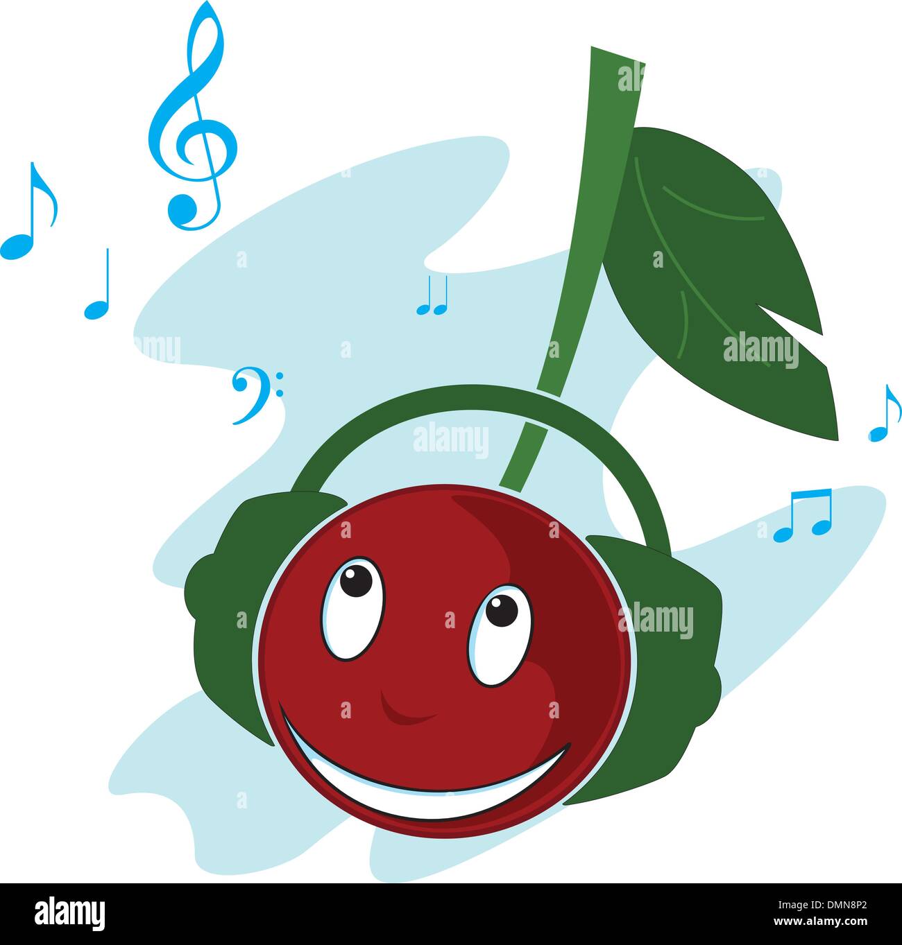 Music fruit Stock Vector Images - Alamy