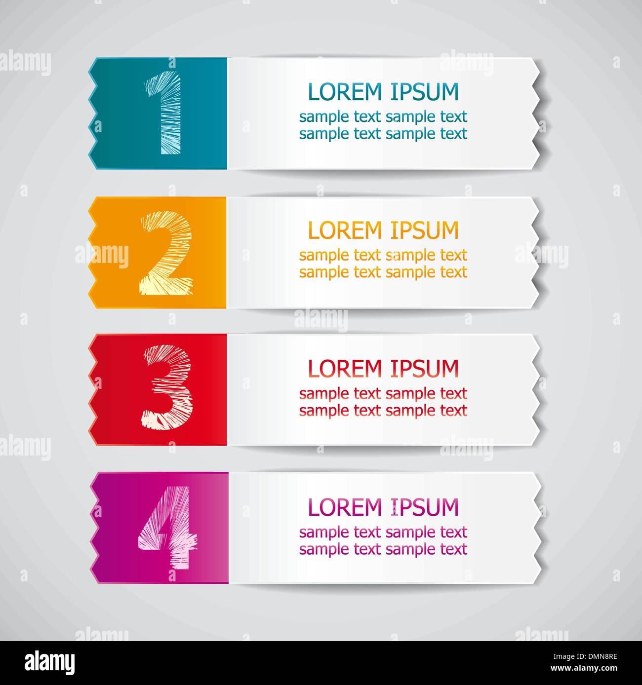 Round ribbons Stock Vector Images - Alamy