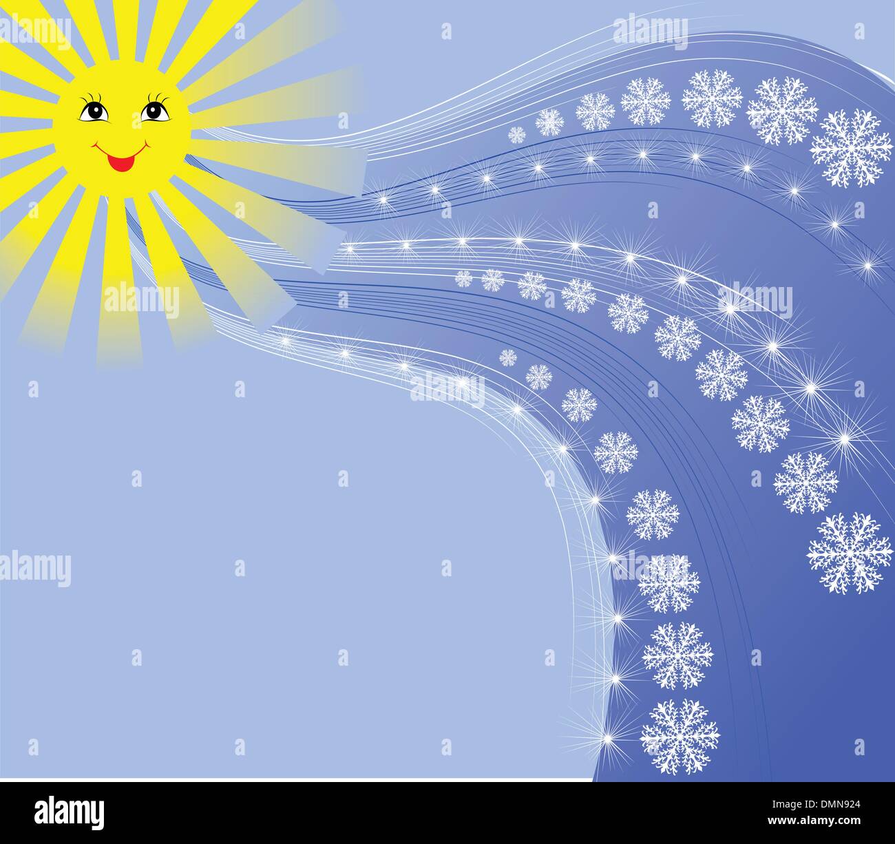 illustration for a calendar for the winter months Stock Vector Image ...