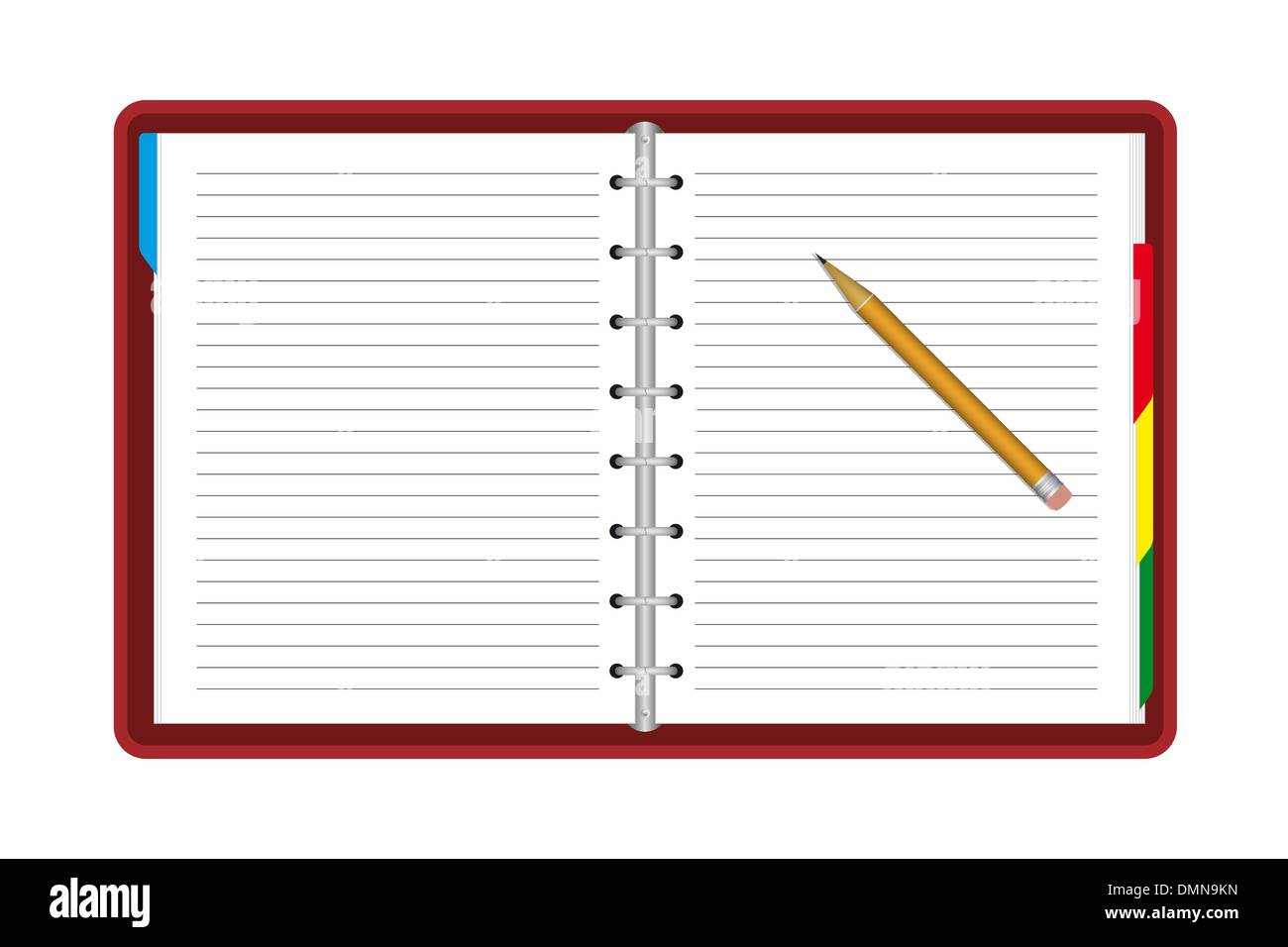 Book tabs Cut Out Stock Images & Pictures - Alamy