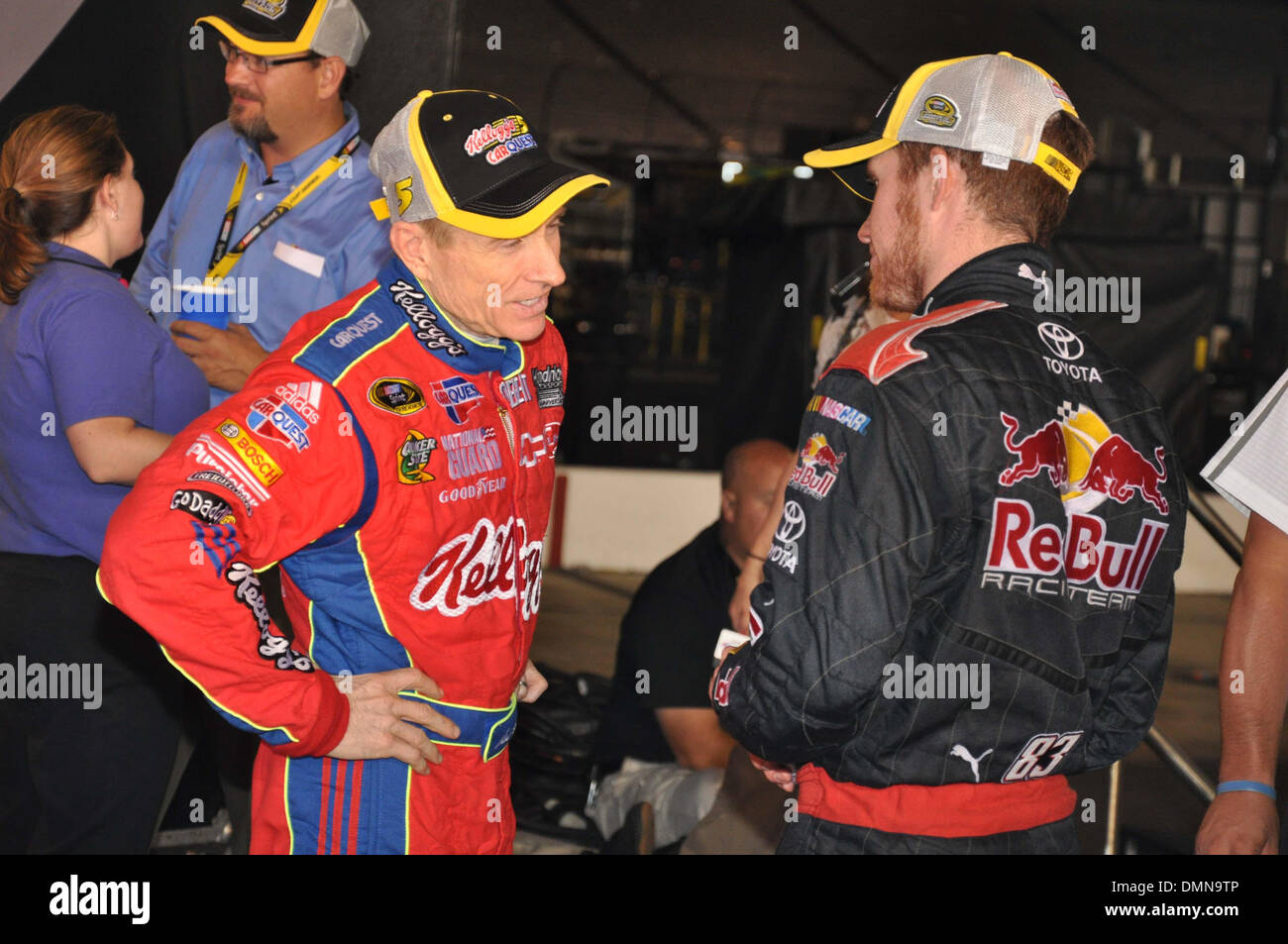 Sep 12, 2009 - Richmond, Virginia, USA - Drivers MARK MARTIN & BRIAN ...