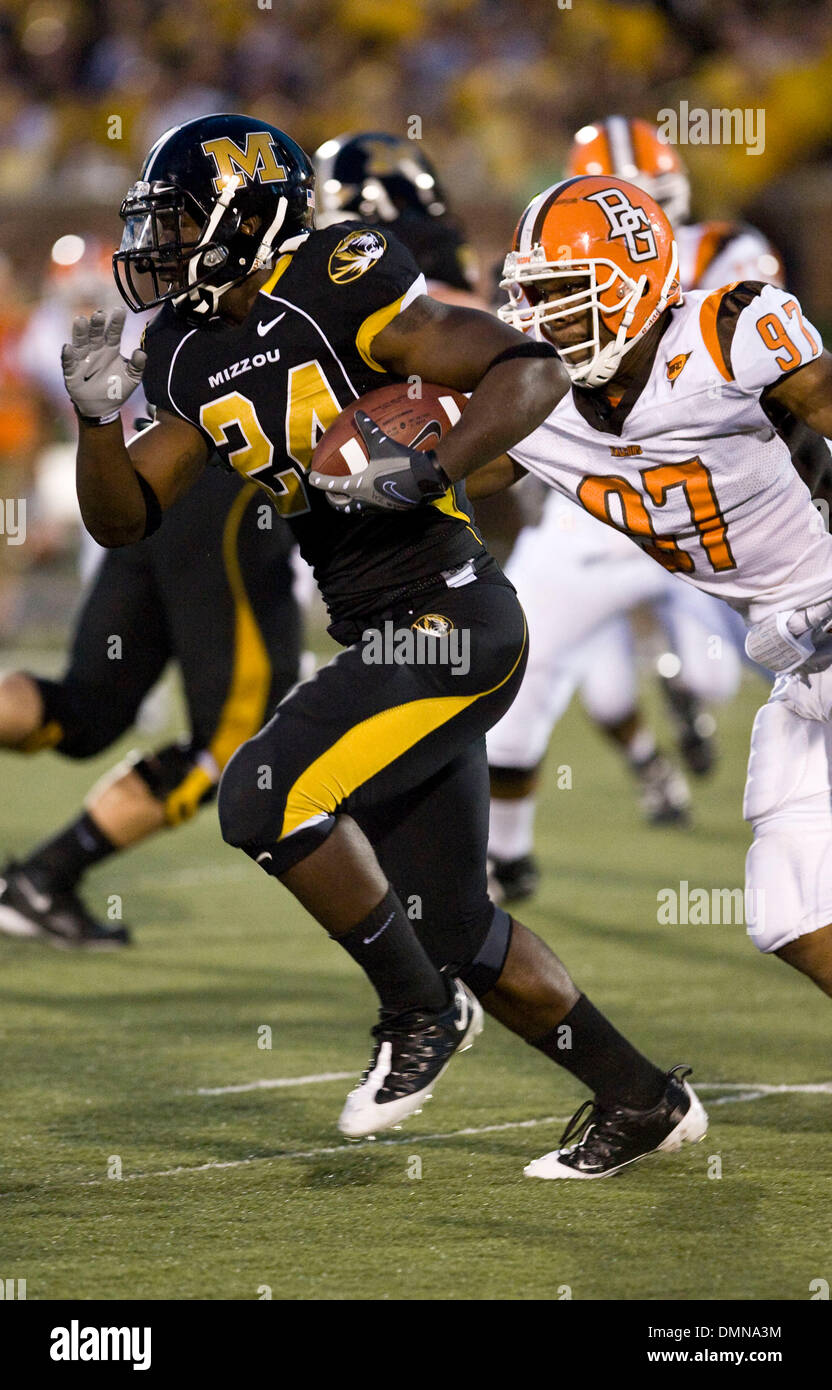 Sep 12, 2009 - Columbia, Missouri, USA - Missouri running back DERRICK ...