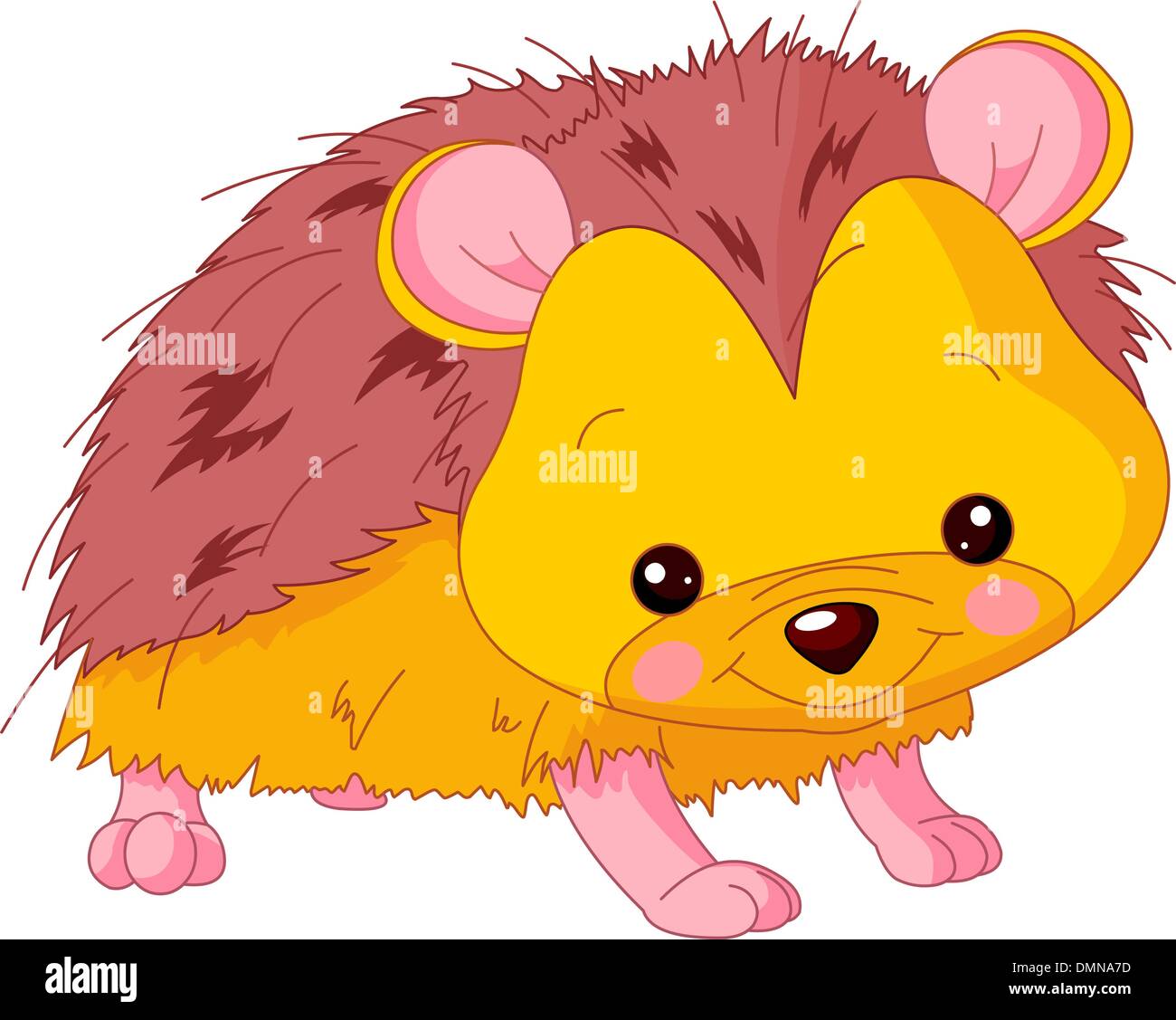 Fun zoo. Hedgehog Stock Vector Image & Art - Alamy