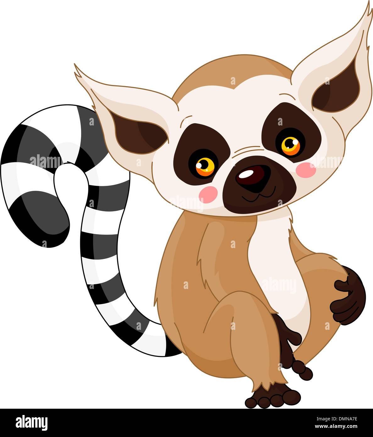 Lemur Cartoon Drawing