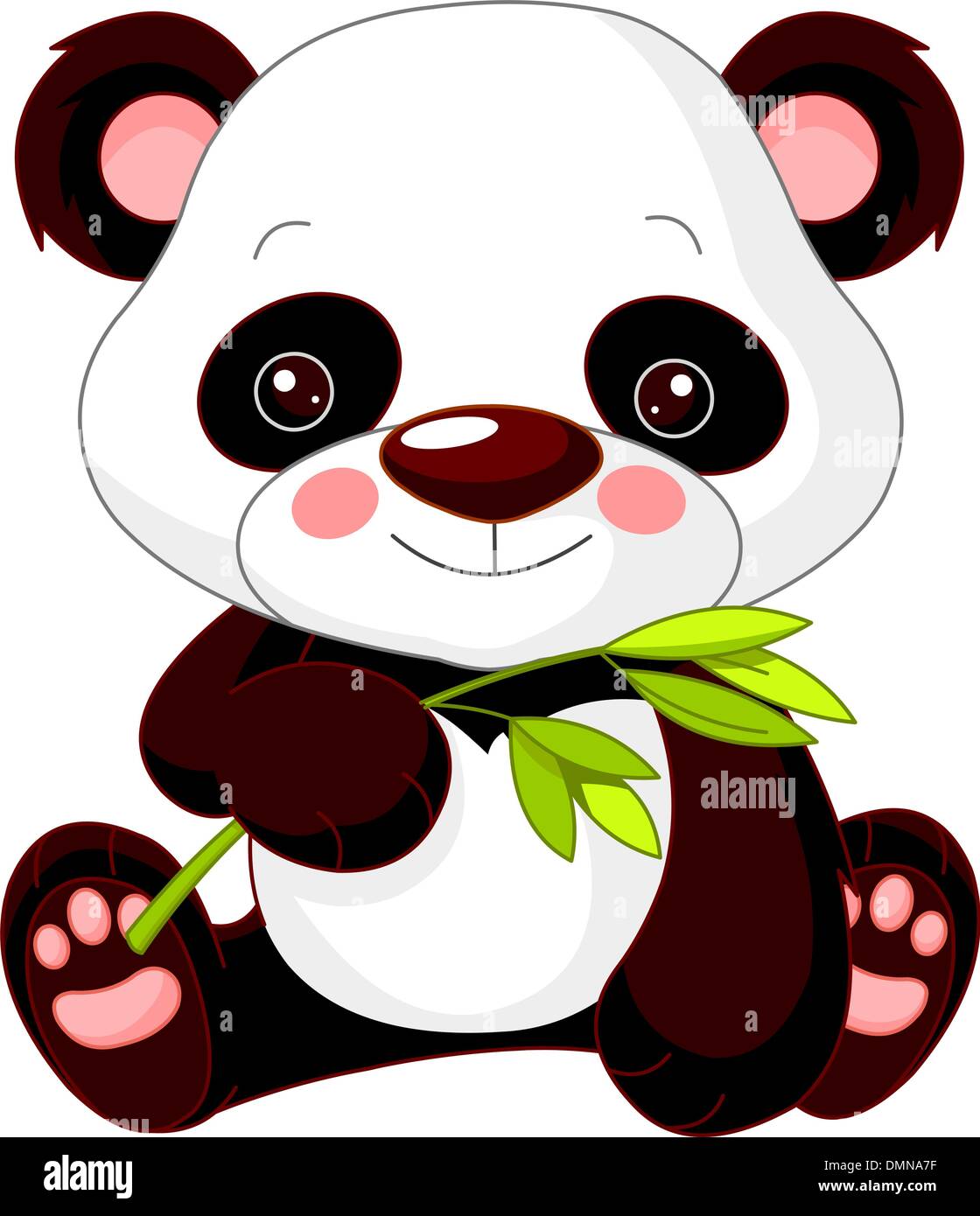 Panda zoo animal Stock Vector Images - Alamy
