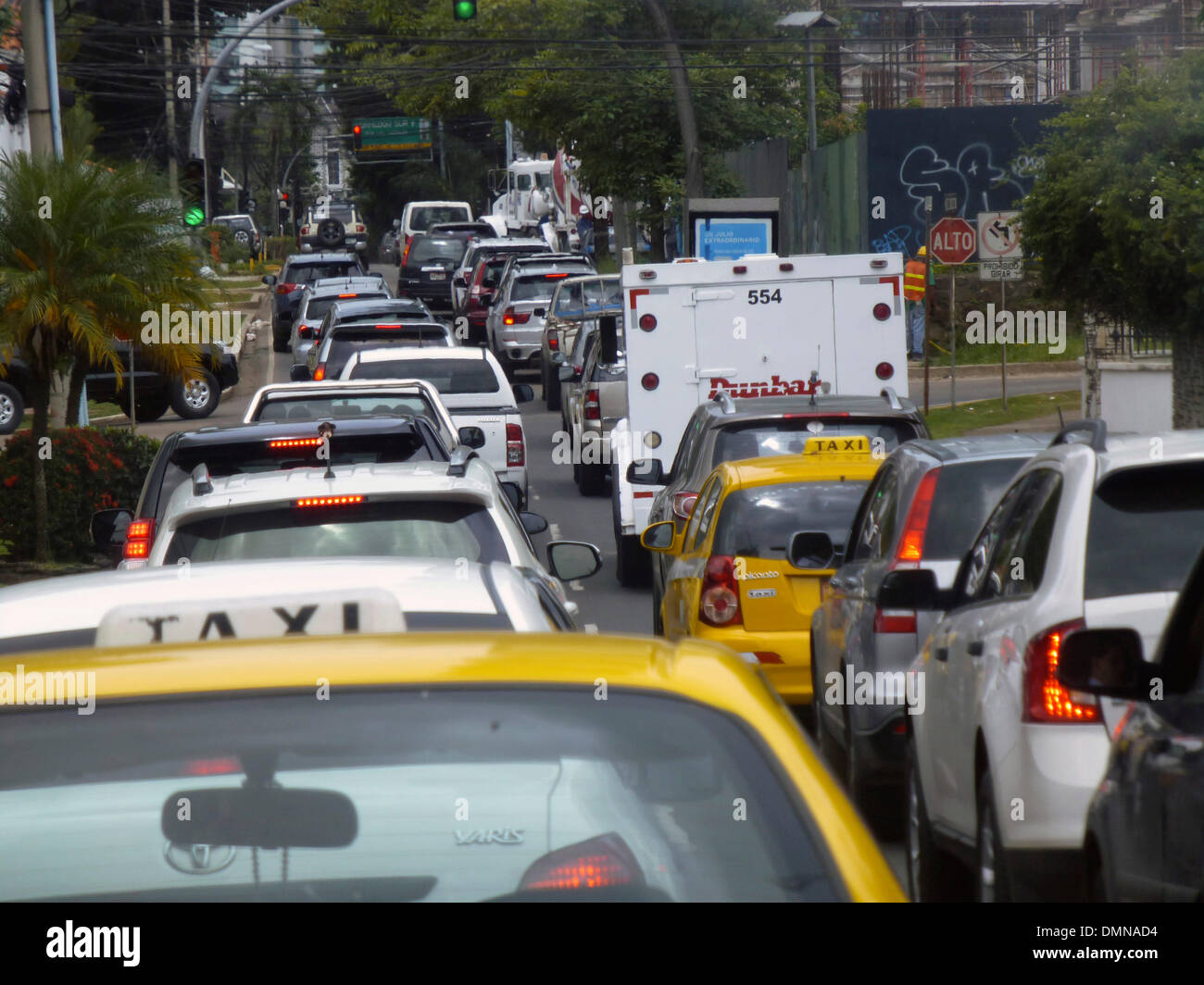 Panama city downtown scene hi-res stock photography and images - Alamy
