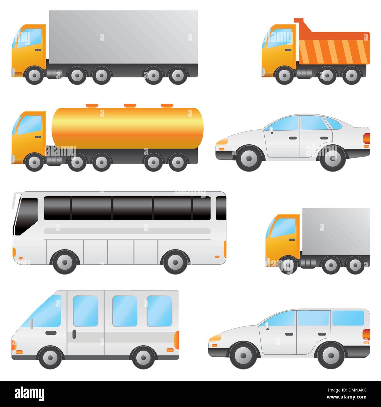 Set of vehicles Stock Vector Image & Art - Alamy