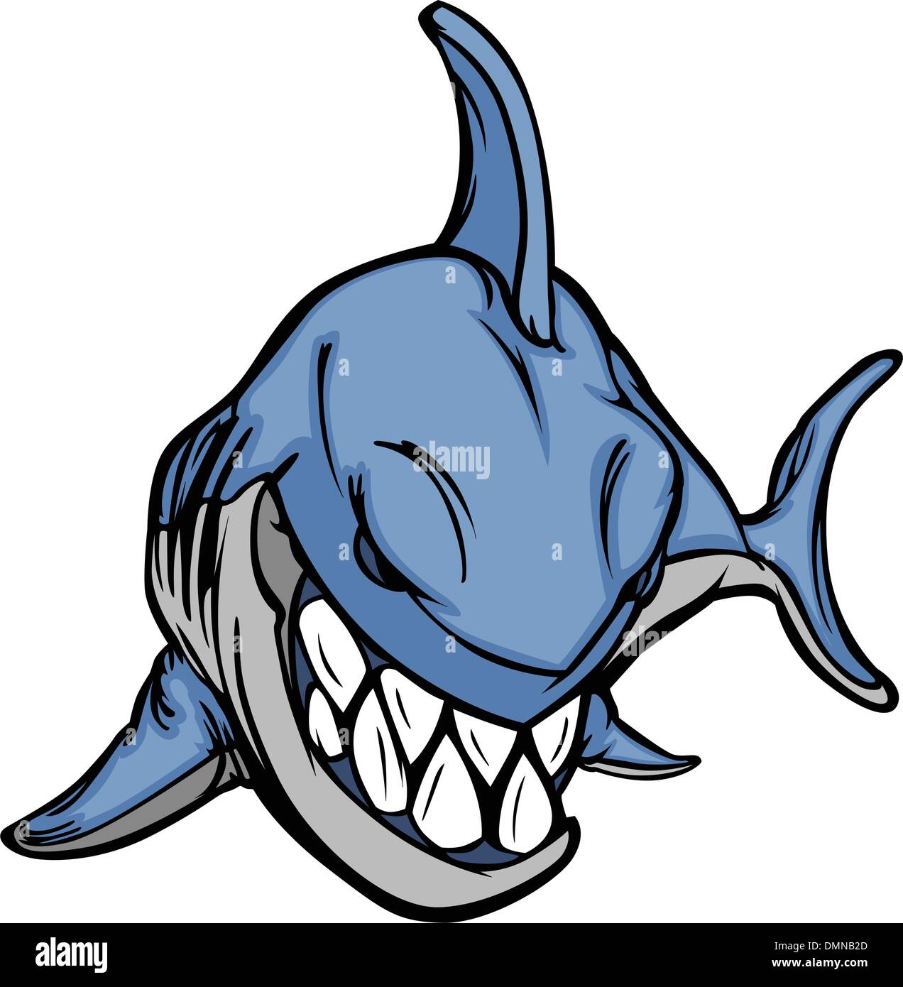 Cartoon Shark Mascot Vector Image Stock Vector Image & Art - Alamy