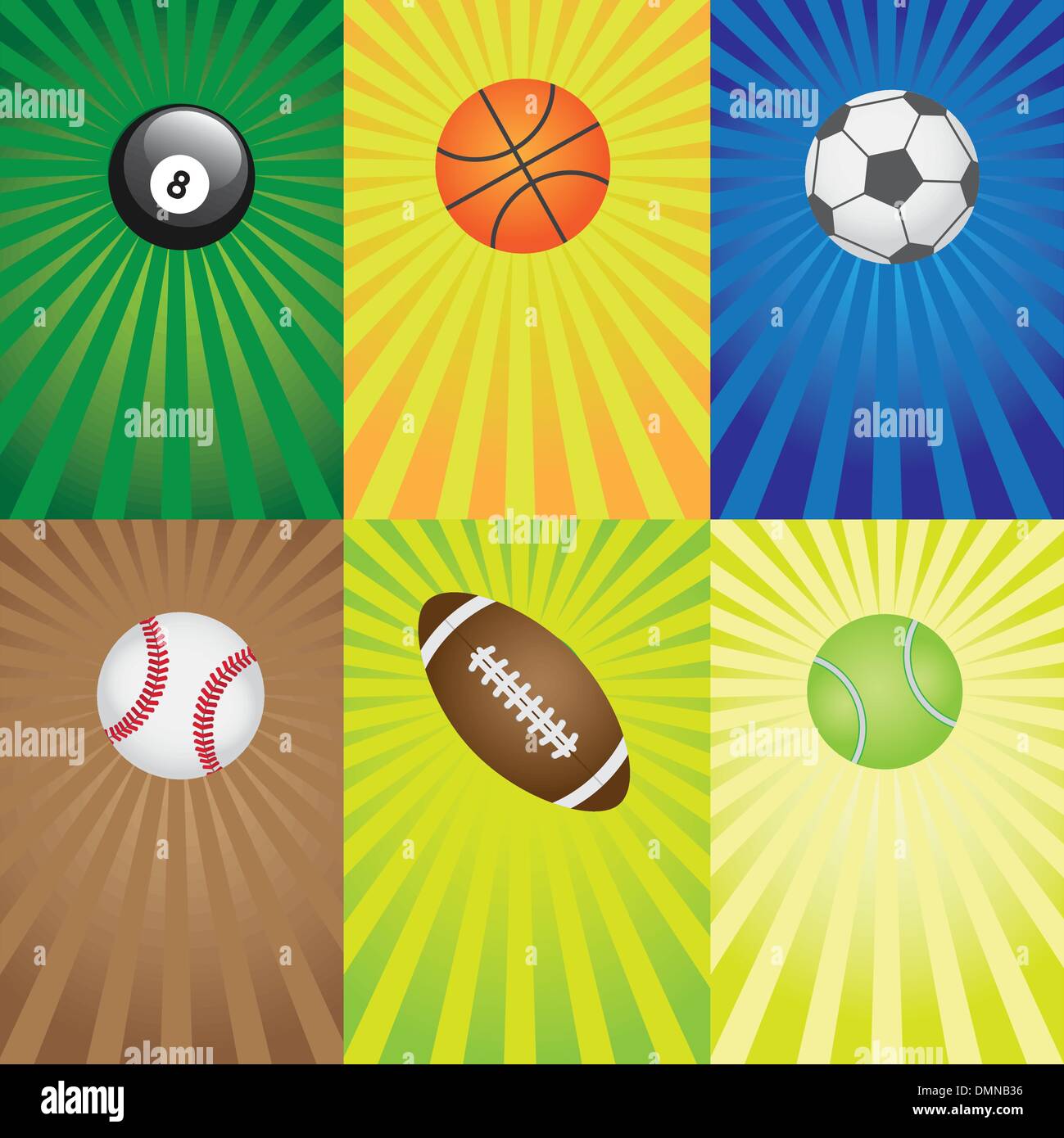 Set of balls for sport games Stock Vector Image & Art - Alamy