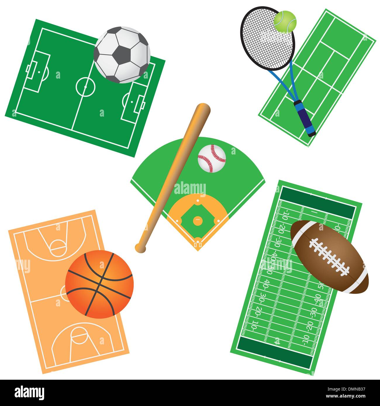Set of sport games Stock Vector Image & Art - Alamy