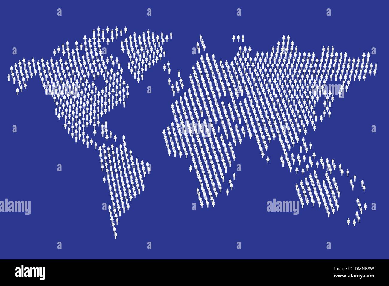 Abstract world map from Stock Vector Images - Alamy