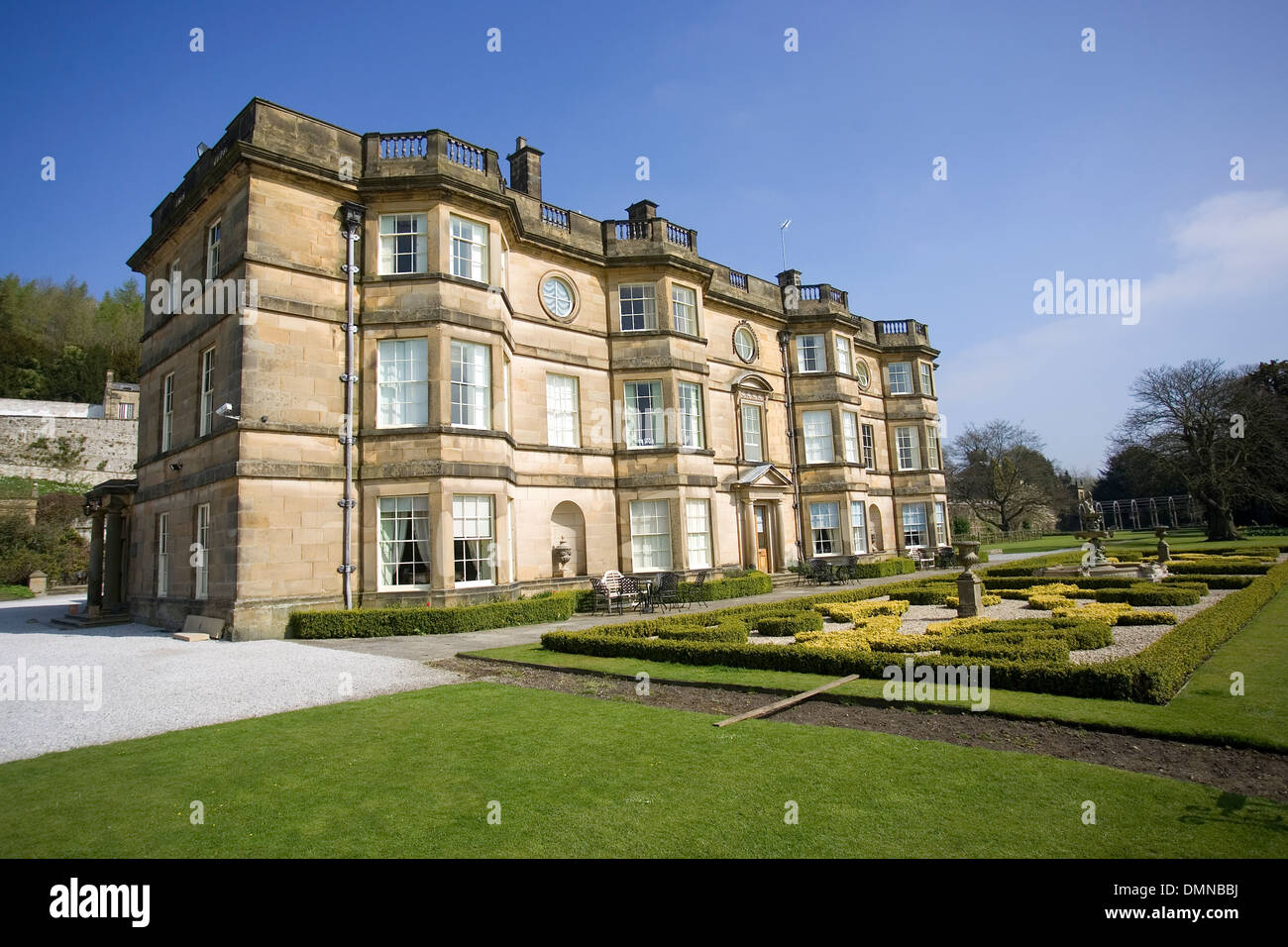 Hassop Hall, Derbyshire, UK Stock Photo - Alamy