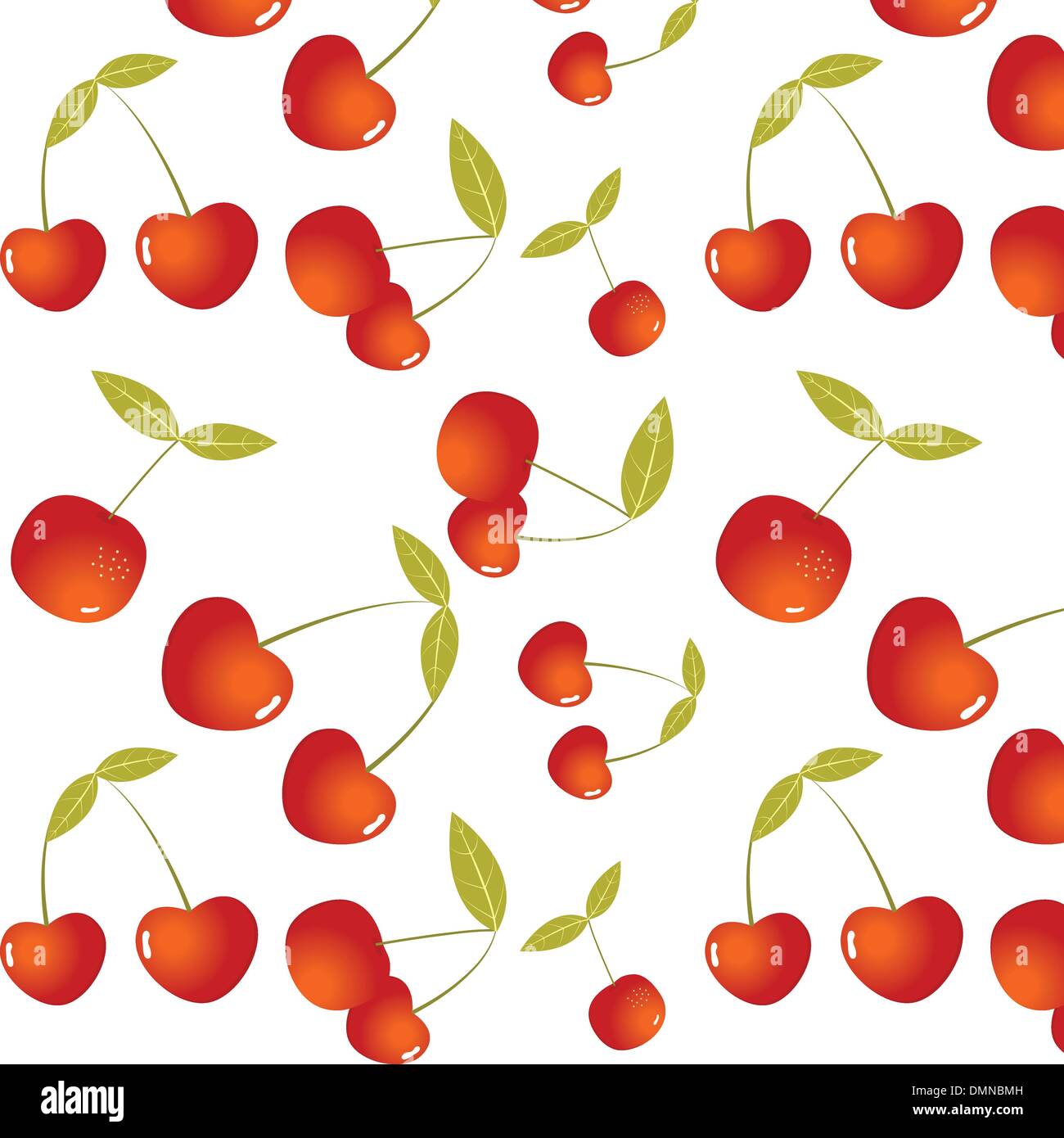 Vintage cherry wallpaper Stock Vector Images - Alamy