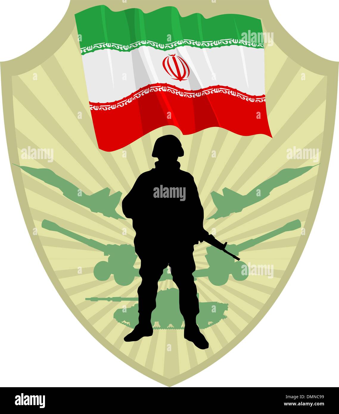 Iran army Stock Vector Images - Alamy