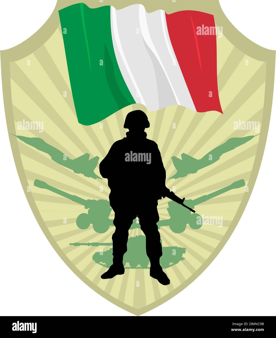 Soldier italy Stock Vector Images - Alamy