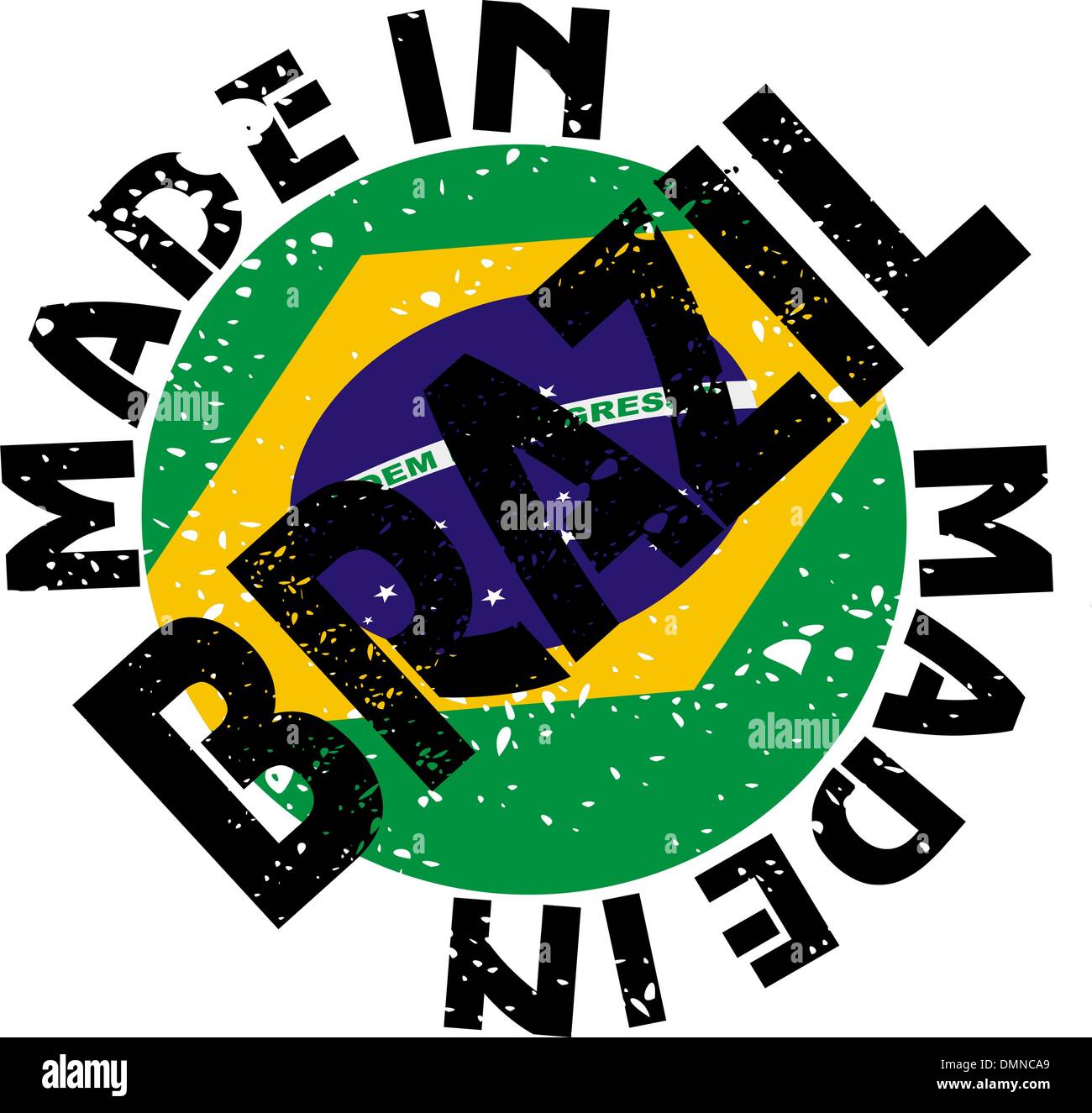 vector label Made in Brazil Stock Vector Image & Art - Alamy