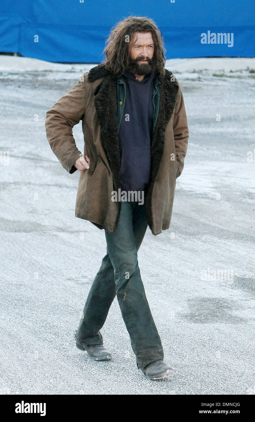 Hugh Jackman on set of his new movie 'The Wolverine' at Picton story is ...