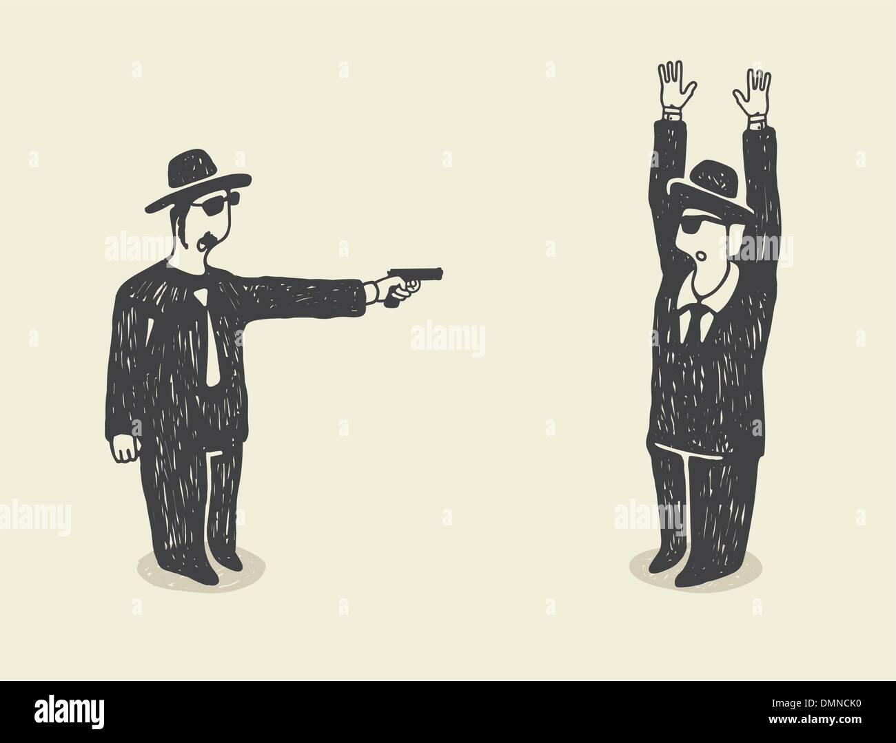 Terror gang Stock Vector Images - Alamy