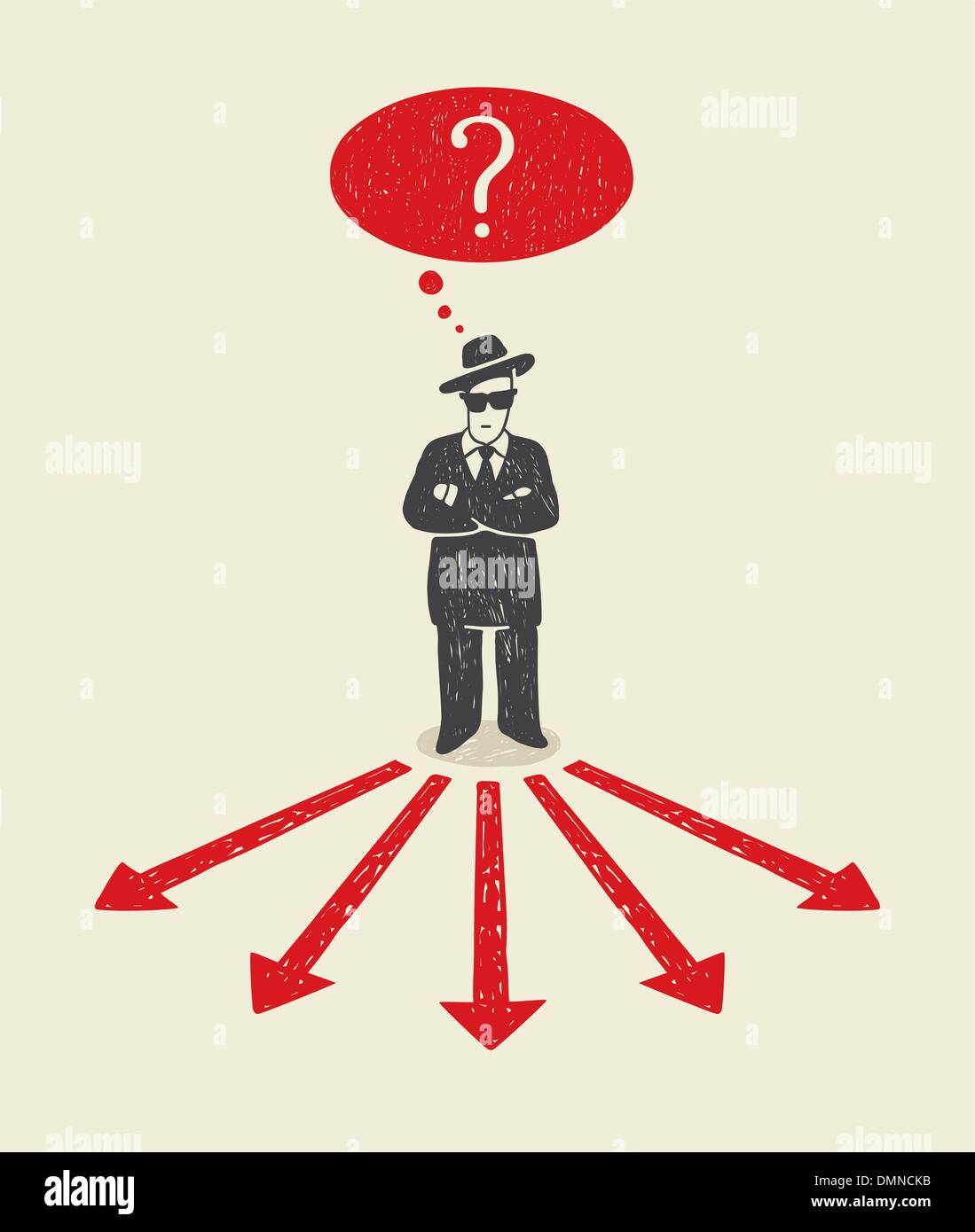 Make your choice Stock Vector Image & Art - Alamy