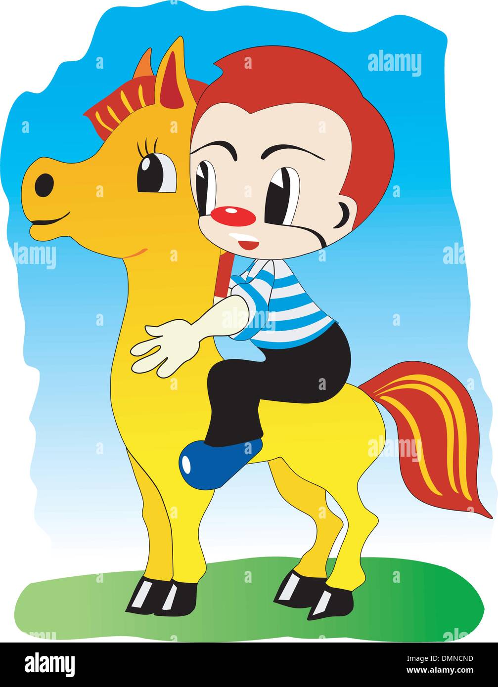 Cartoon son boy character hi-res stock photography and images - Alamy