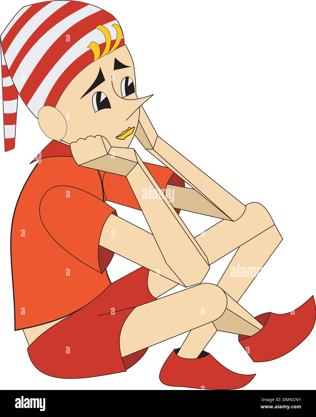 Pinocchio cartoon hi-res stock photography and images - Alamy