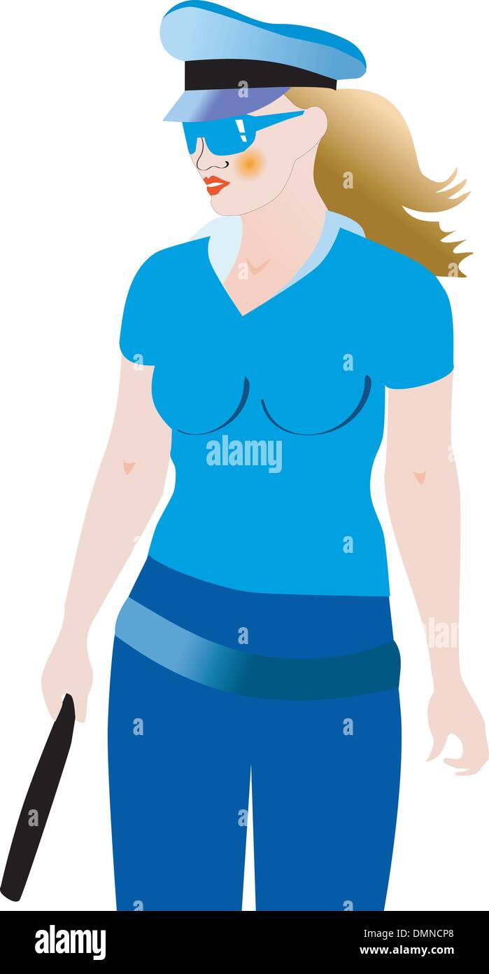 Police service Stock Vector Images - Alamy