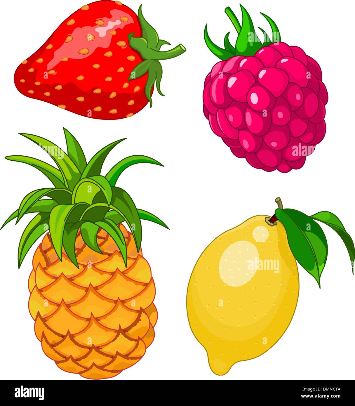Pineapple Fruit Clipart