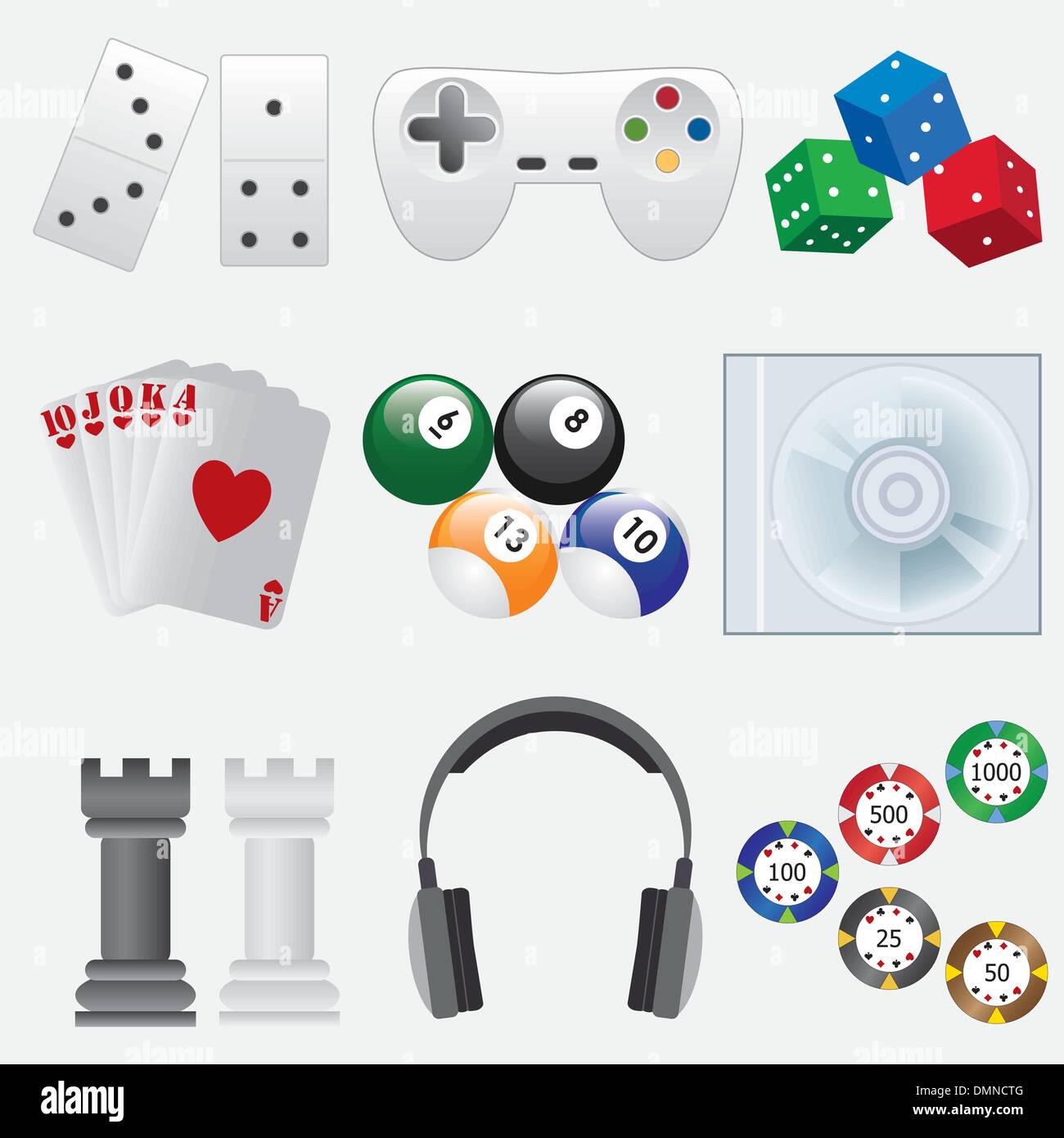 Games control Stock Vector Images - Alamy