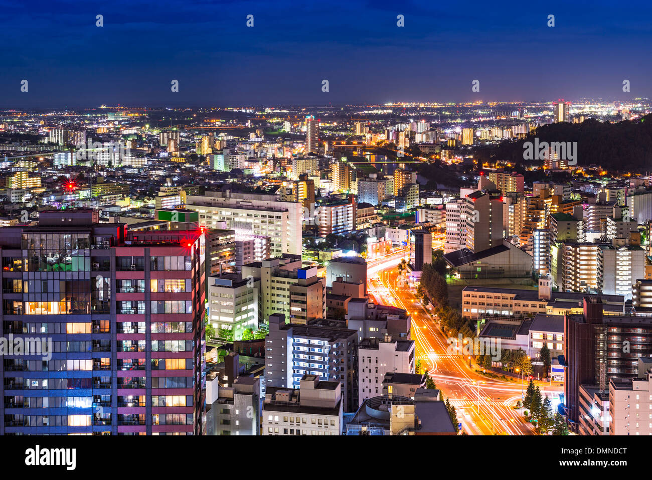 Sendai city skyline hi-res stock photography and images - Alamy