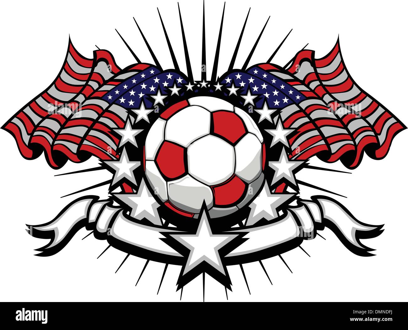 Football vector images hi-res stock photography and images - Alamy