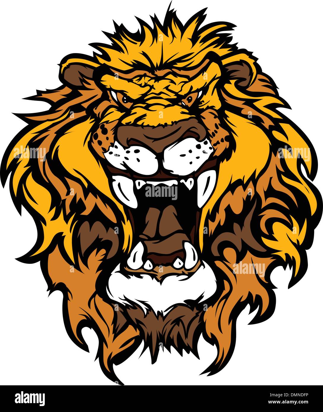 Animated Lion Head