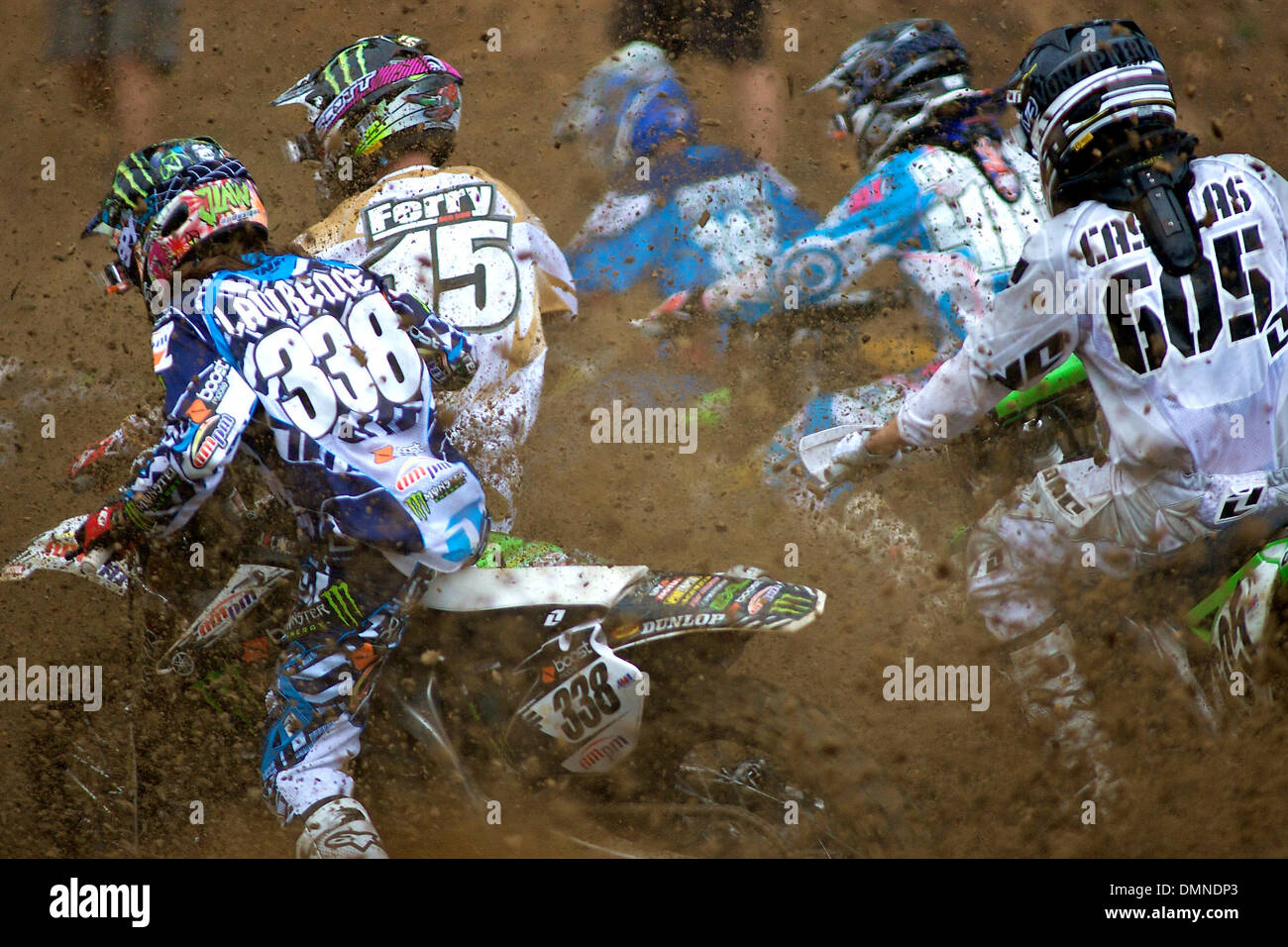 22 August 2009: Jason Lawrence # 338 and Timmy Ferry # 15 during the ...