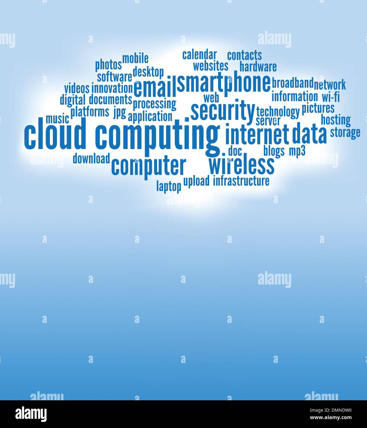 Cloud computing background hi-res stock photography and images - Alamy