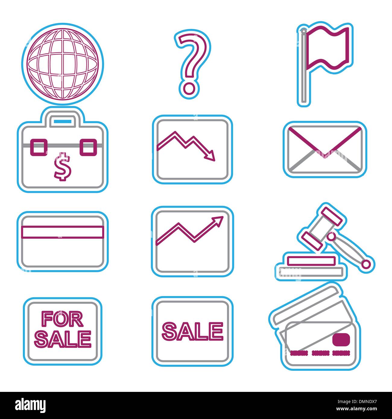 Duoton vector vectors hi-res stock photography and images - Alamy