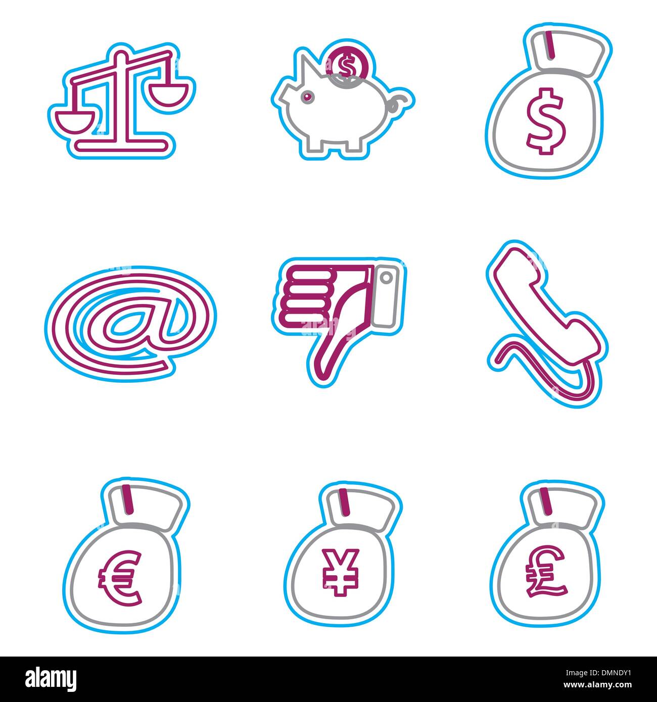 Duoton vector vectors hi-res stock photography and images - Alamy