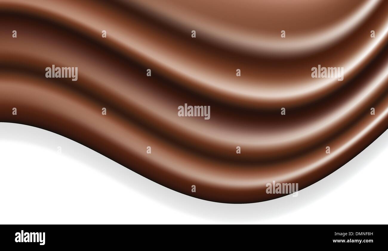 vector chocolate wave a Stock Vector Image & Art - Alamy