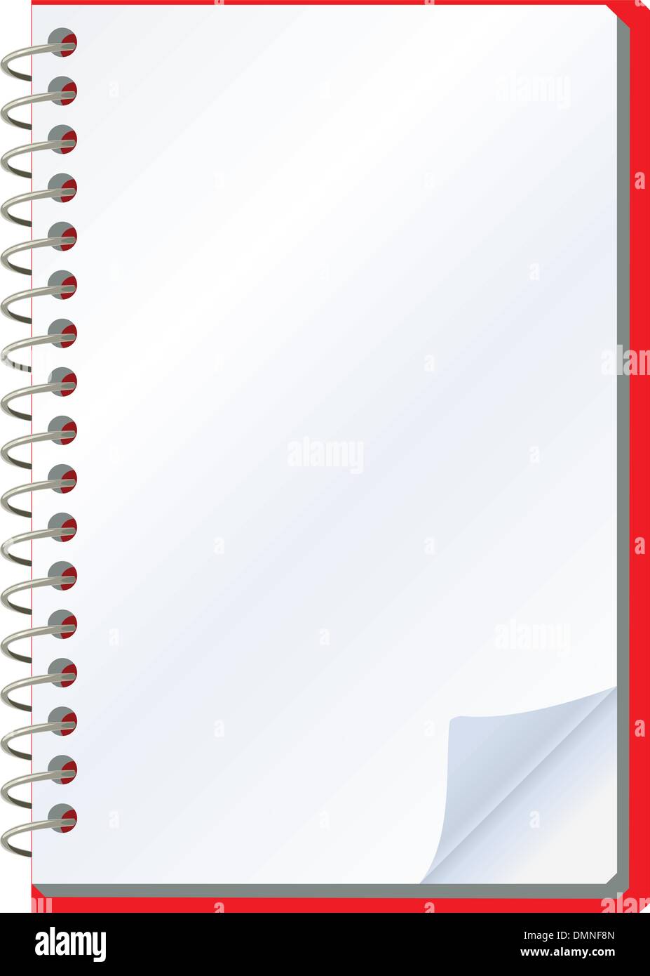 vector notepad Stock Vector Image & Art - Alamy