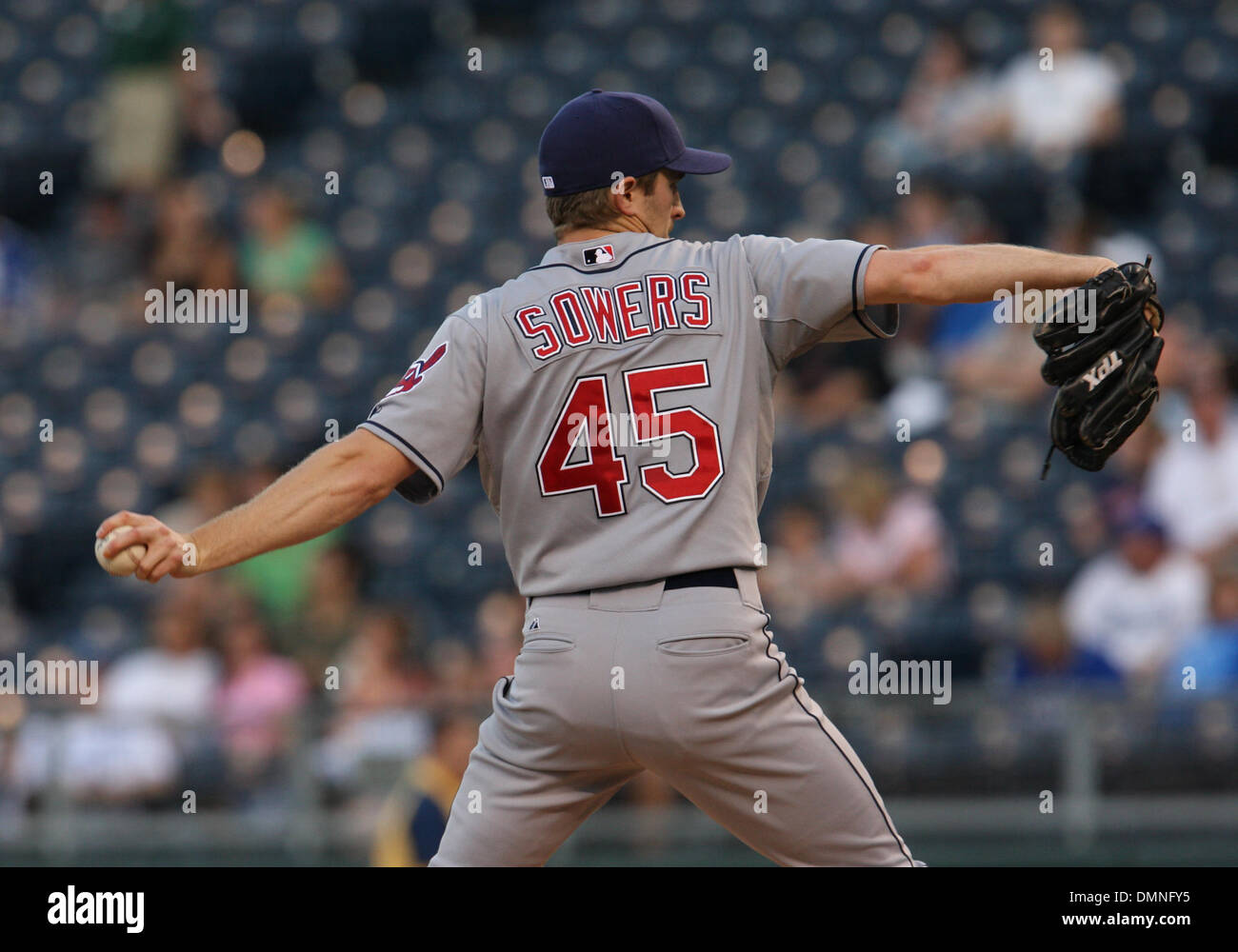 Aug. 24, 2009 - Kansas City, Missouri, U.S - 24 August 2009: Cleveland ...