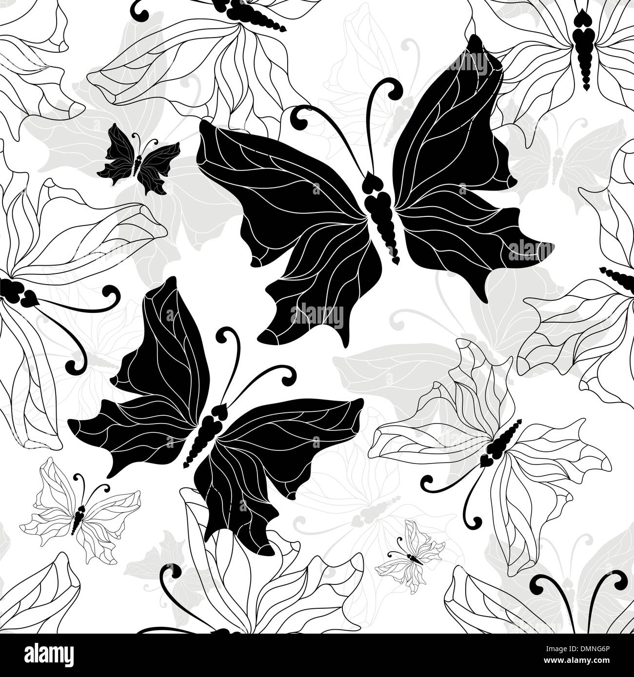 Seamless graphic pattern Stock Vector Images - Alamy