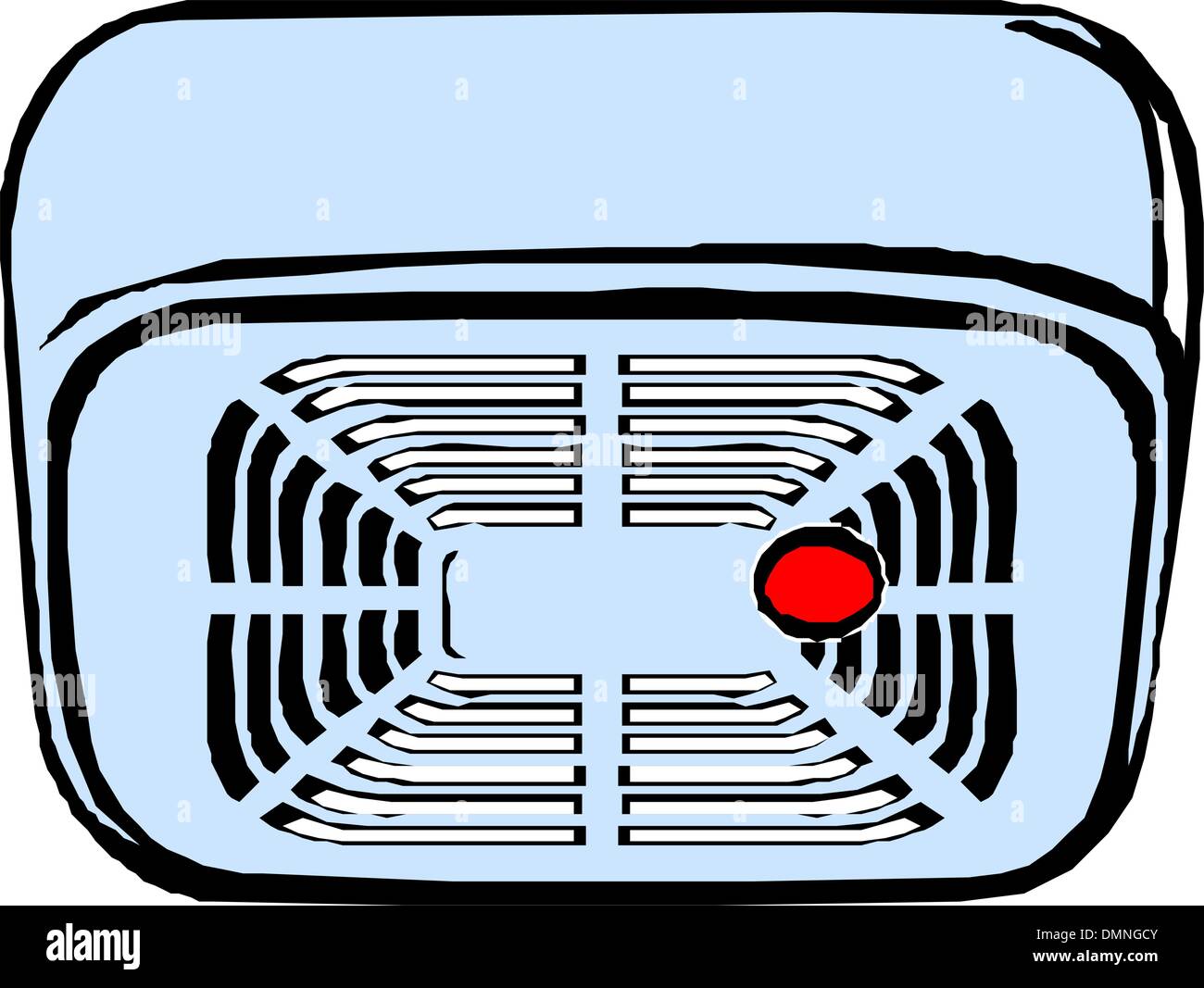 Smoke and fire detector Stock Vector Image & Art - Alamy