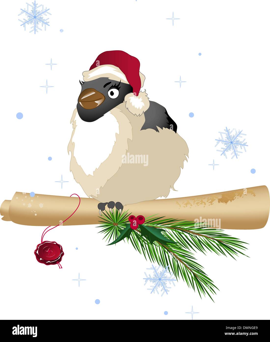 Paper roll bird Stock Vector Images - Alamy