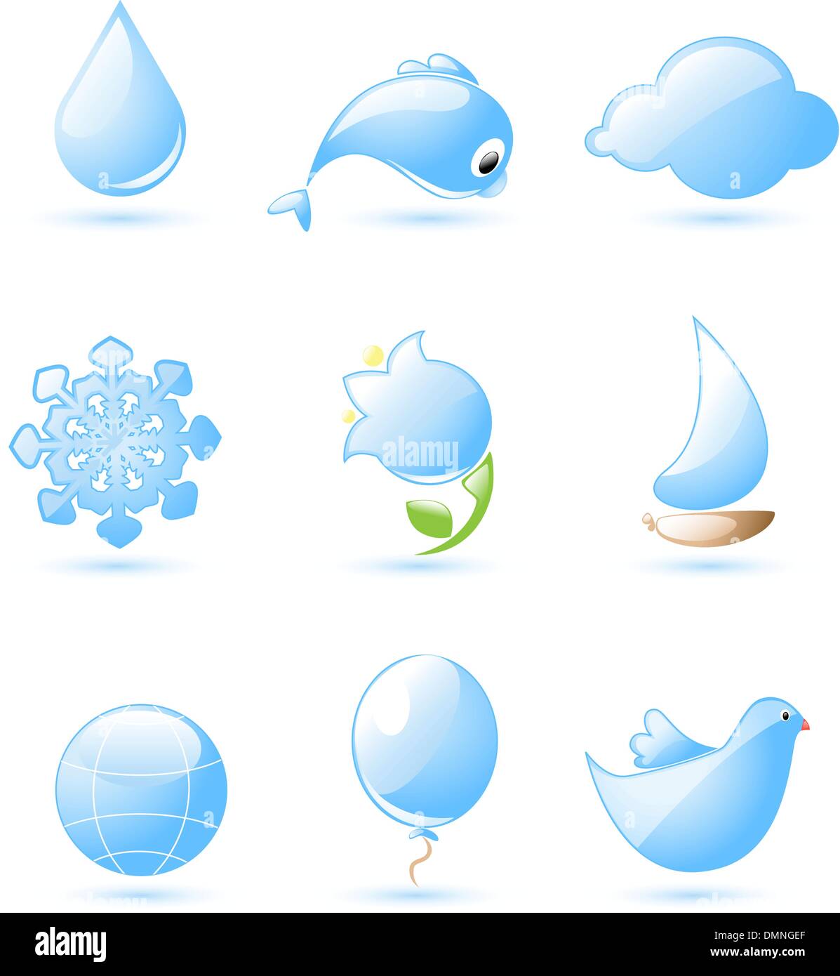 Blue pigeon Stock Vector Images - Alamy