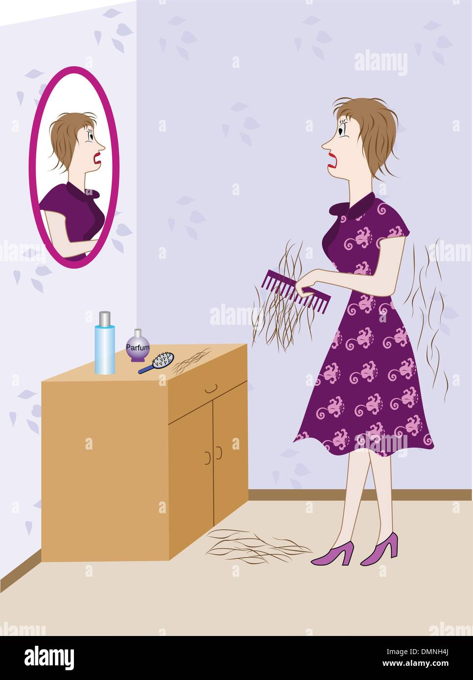 Fear of loss Stock Vector Images - Alamy