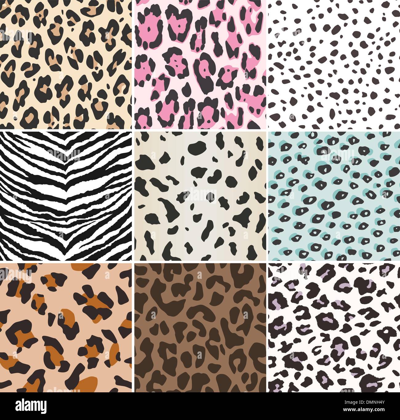 seamless animal skin pattern Stock Vector Image & Art - Alamy