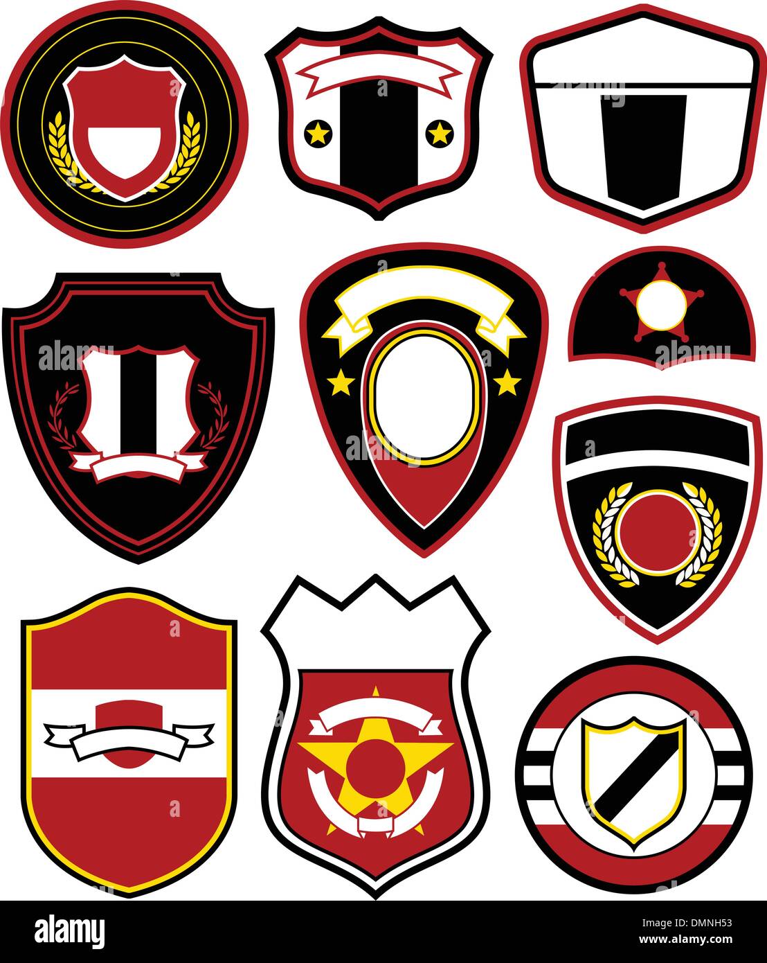 emblem badge design Stock Vector Image & Art - Alamy