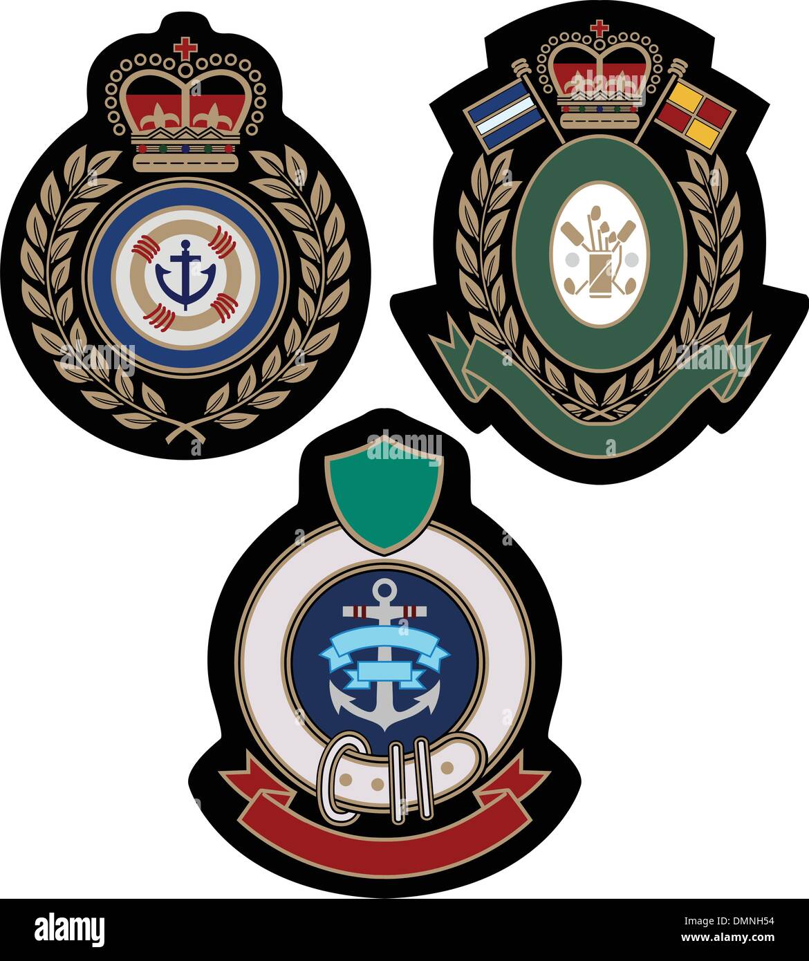 classic wealth glory badge shield Stock Vector Image & Art - Alamy