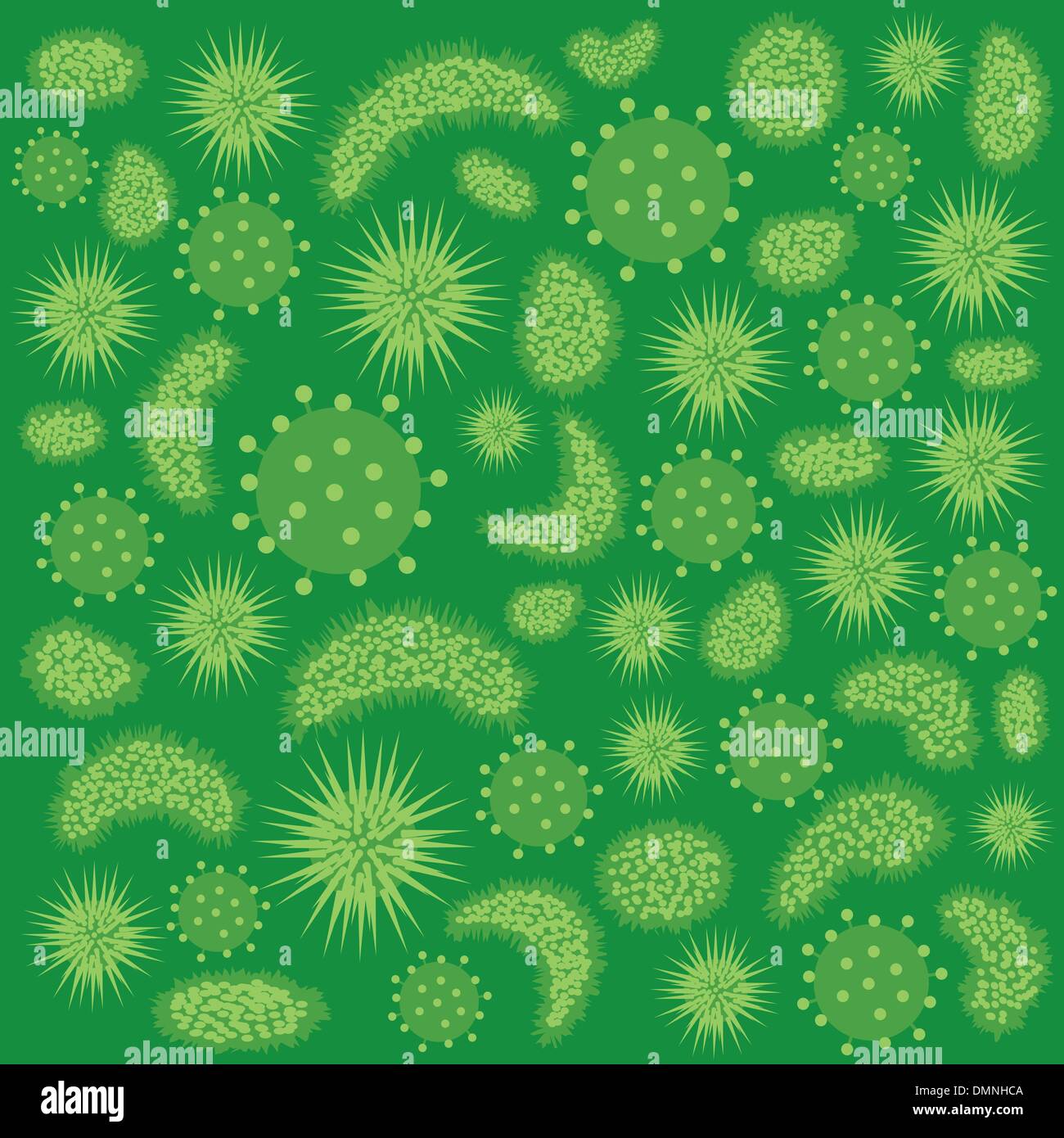 Abstract image of viruses Stock Vector Image & Art - Alamy